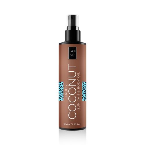 FRUITY COCONUT SUN TAN & BODY OIL - Lavish Care